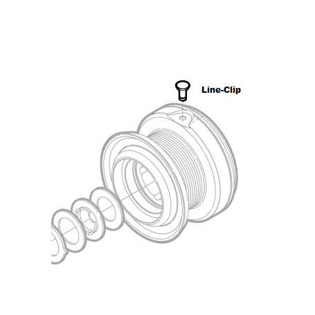 Line Clip for Fishing Reels【Mv Spools】